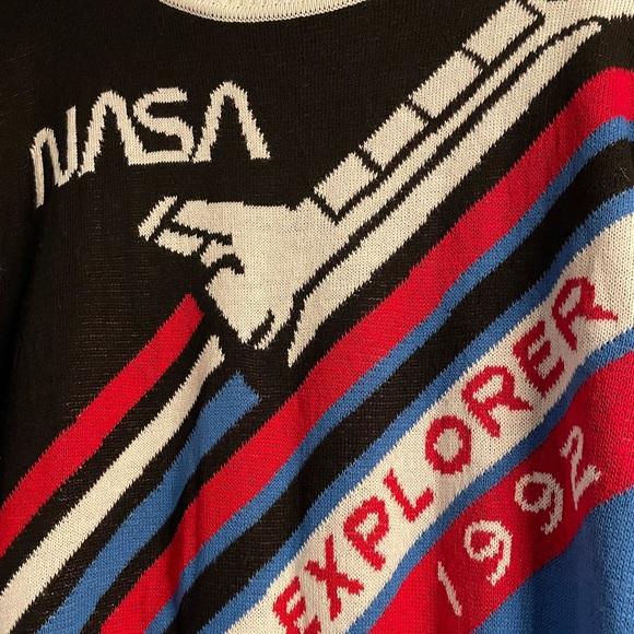 Well Worn | Sweaters | Retro Nasa Space Shuttle Holiday Sweater | Poshmark